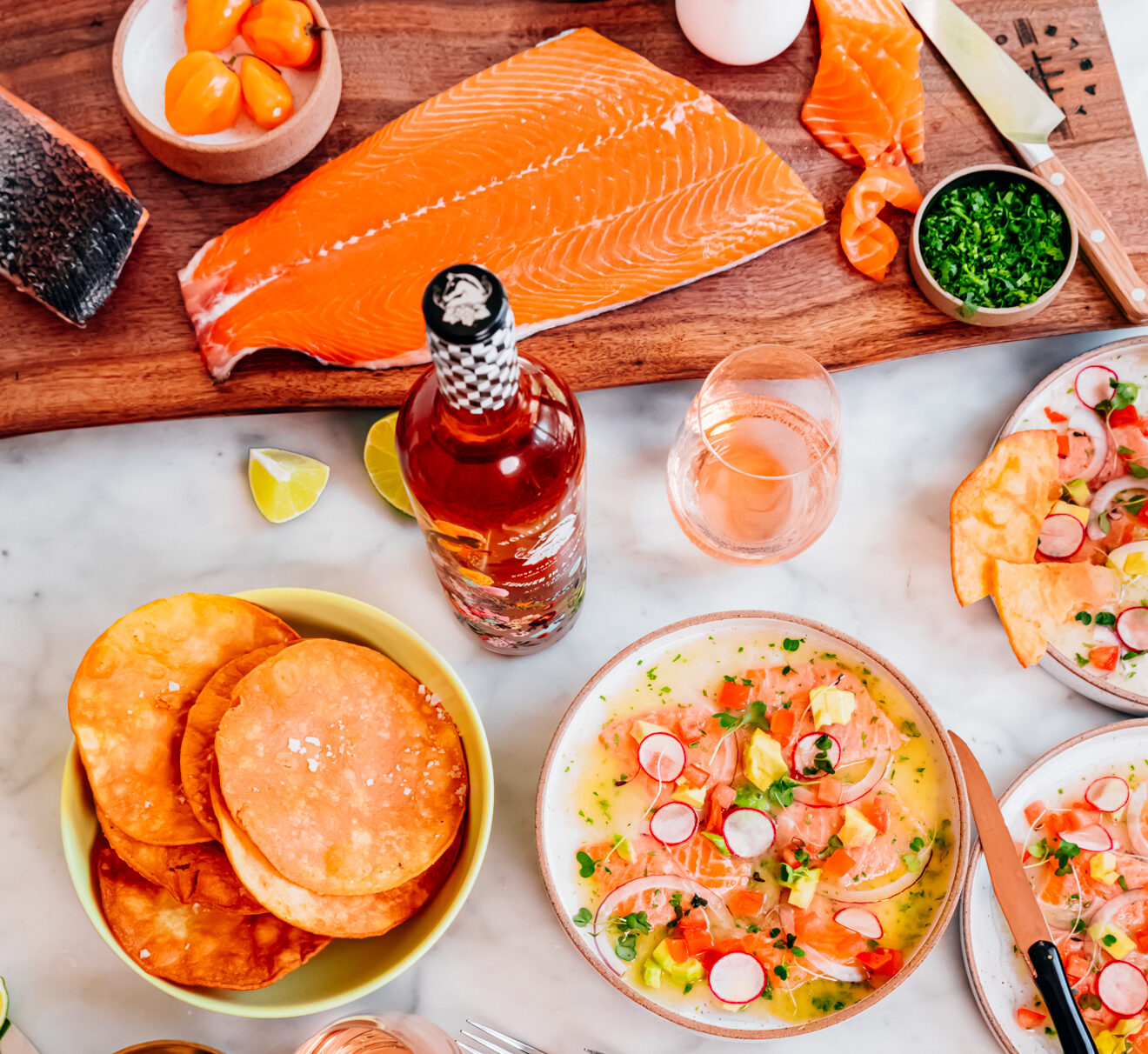 Guest Blog by Christiann Koepke: Bluehouse Salmon Ceviche with Avocado ...